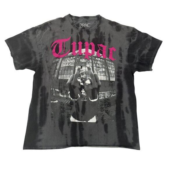 2Pac | Shirts | 2pac Mens Tupac Shakur Thugs Mansion Middle Fingers ...